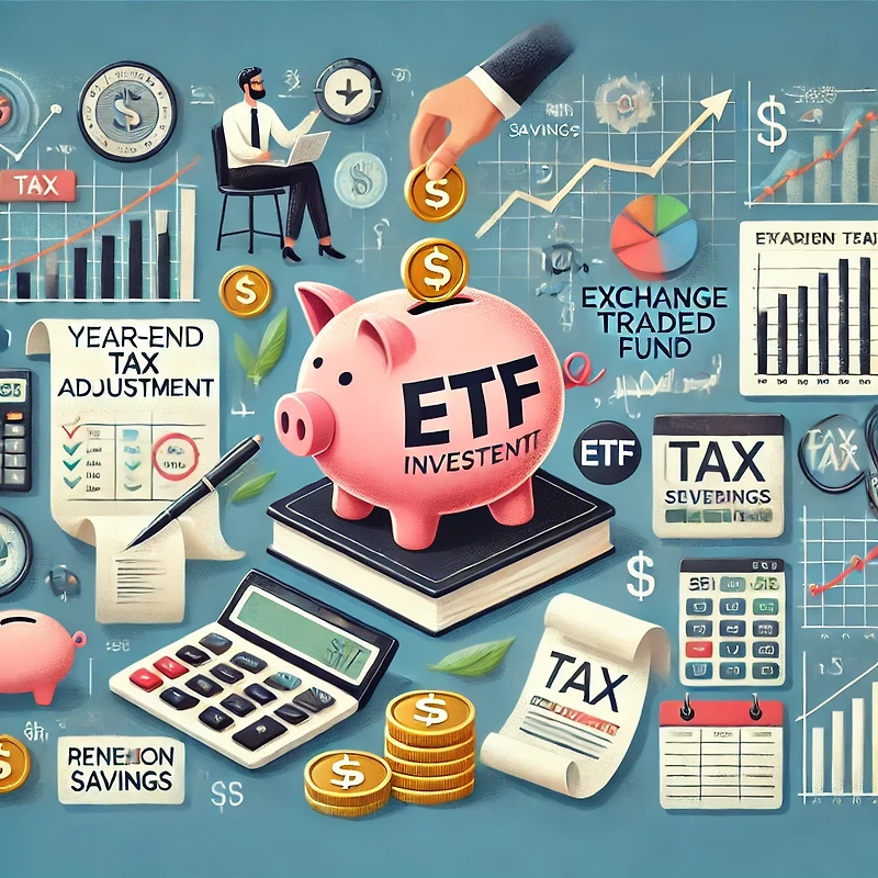 펀드(2) - ETF, 연금저축, 연말정산, 소득공제