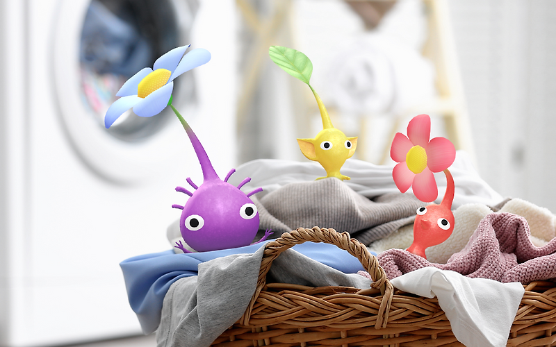 Squeaky clean days ahead with Laundry Item Decor Pikmin!