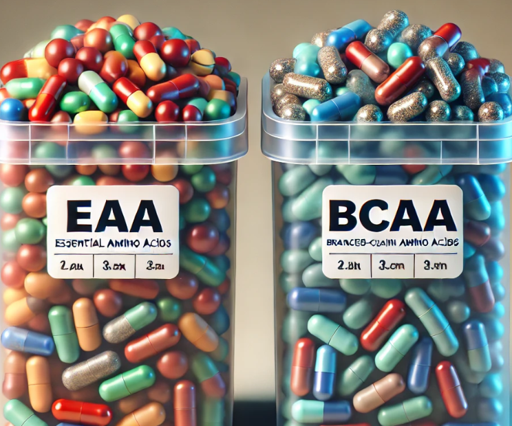 EAA 와 BCAA 효능 및 차이점 : 근육 건강을 위한 최적의 선택은?