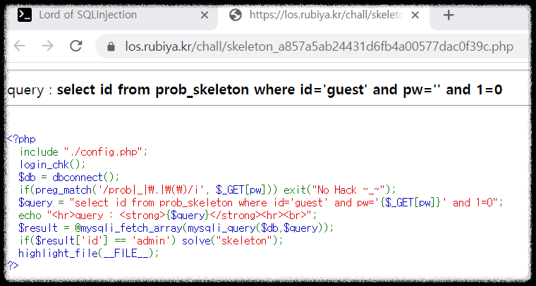 [L.O.S] Level 10 - skeleton :: code0710