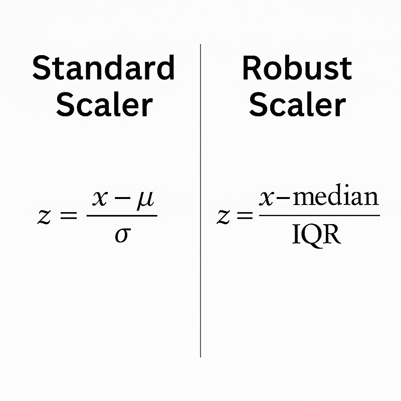 Standard Scaler vs Robust Scaler