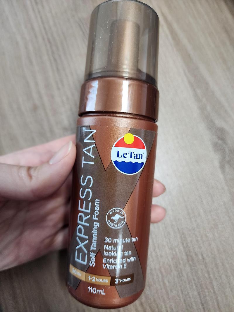 Le Tan Express Self Tanning Foam 리뷰