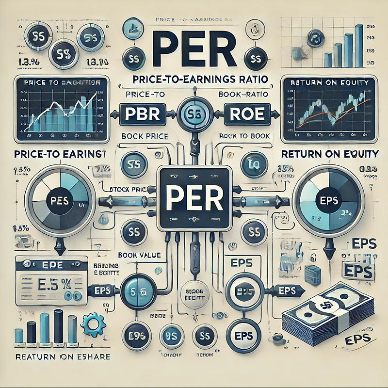 2025년 주식 기초 용어 총정리 (PER, PBR, ROE, EPS)