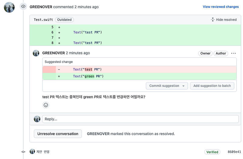 Github - Suggestion :: iOYES