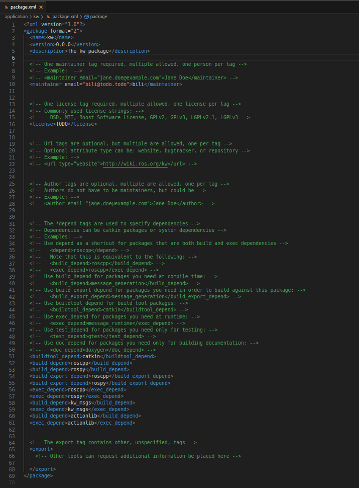 ROS_Study: Navigation the ROS Filesystem