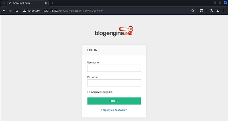 [TryHackMe] HackPark