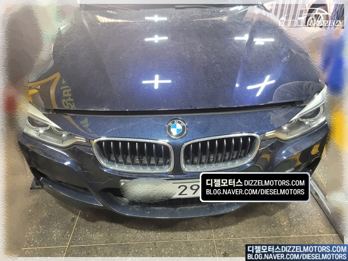 BMW 320D/4종 클리닝 셋트 작업 방문-인젝터 클리닝,흡기 클리닝,밸브 클리닝,DPF 탈거 클리닝,BBN 카본 수소 클리닝