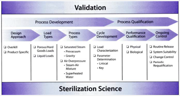 멸균 공정 밸리데이션 (Validation of Sterilization Processes) - 멸균 사이클 개발 (sterilization Cycle Development)