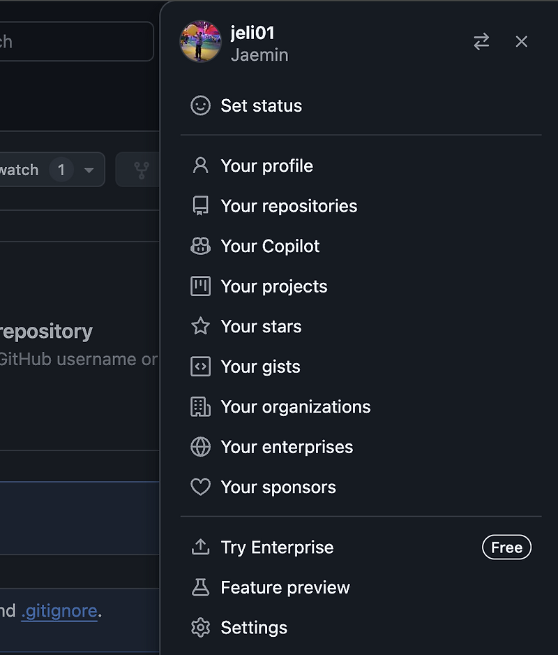 fatal: Authentication failed for 오류 해결