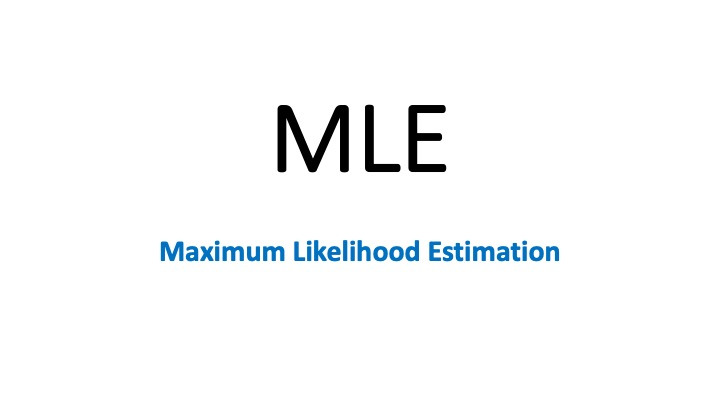 [Statistics] MLE (Maximum Likelihood Estimation) :: TwoPark