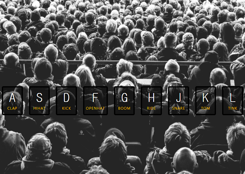 "# JavaScript 30" 강의 - 01. JavaScript Drum Kit