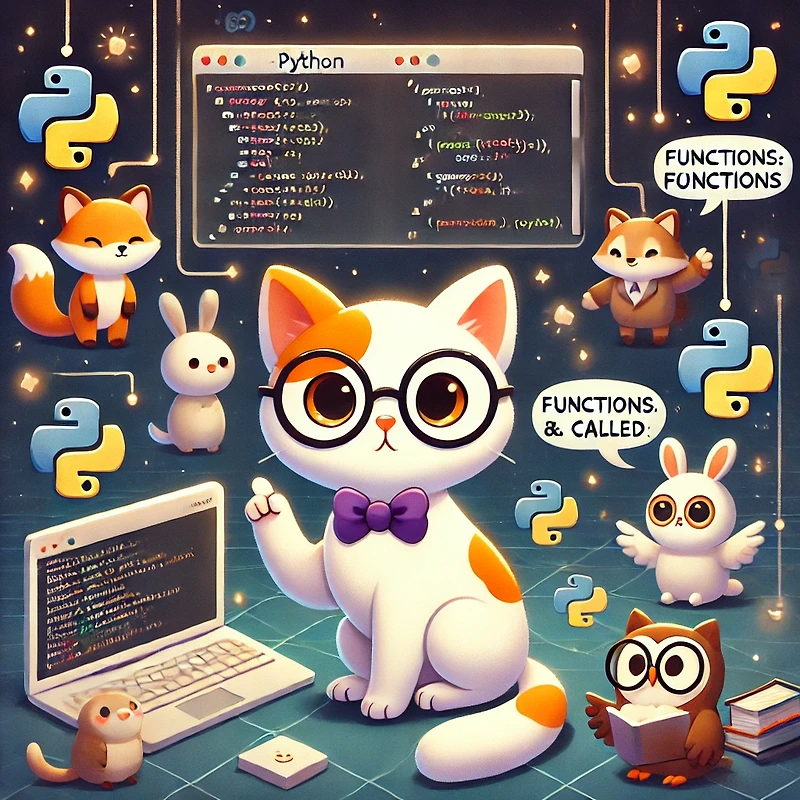 102. [Python] 프로그래밍 실습 : FUNCTIONS (함수)