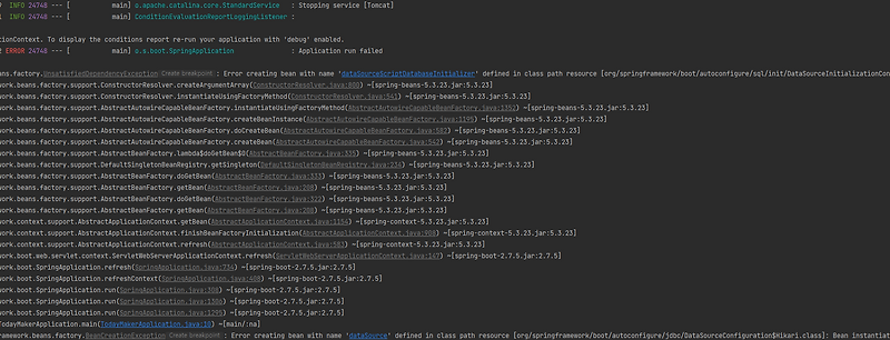 갑자기 Mysql 연결이 안될때 Failed To Load Driver Class Com Mysql Cj Jdbc Driver In Either Of Hikariconfig