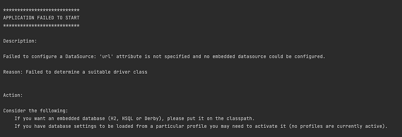 [mysql] Failed to determine a suitable driver class