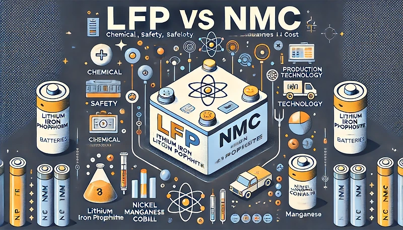 전기차 배터리 전쟁 LFP배터리와 NCM배터리 어느쪽이 유리할까? [LFP ,NCM 비교]