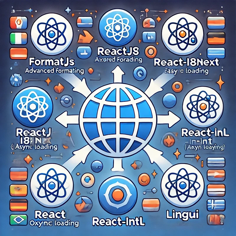 React 프로젝트에서 다국어 지원: FormatJS, react-i18next, react-intl, Lingui 비교 분석