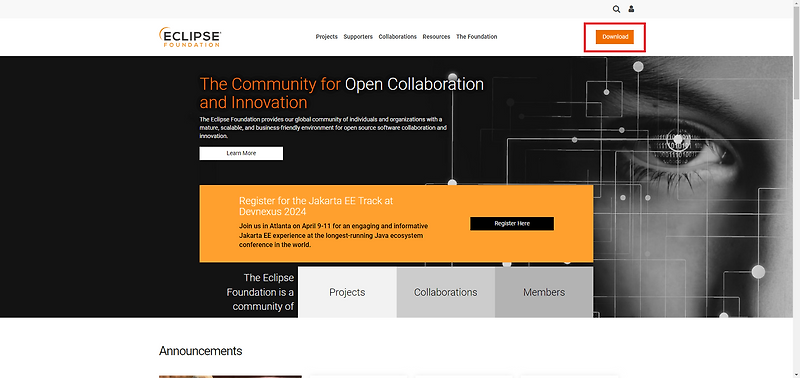 [Java] Eclipse 설치하기
