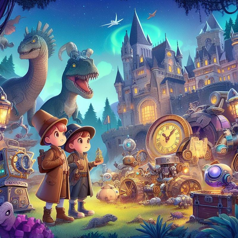용감한 공룡 탐험가 "The Brave Dinosaur Explorer"