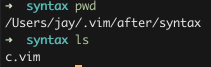 C Syntax Extensions (feat. VIM C 언어 함수 색 바꾸기)