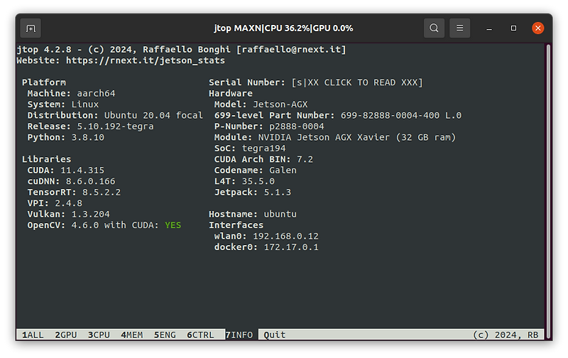 Jetson Xavier OpenCV with CUDA 설치