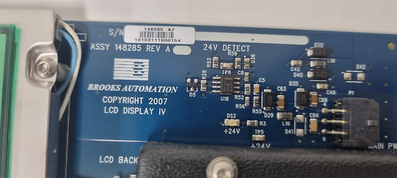BROOKS LCD DISPLAY ASSY 148285 REV A