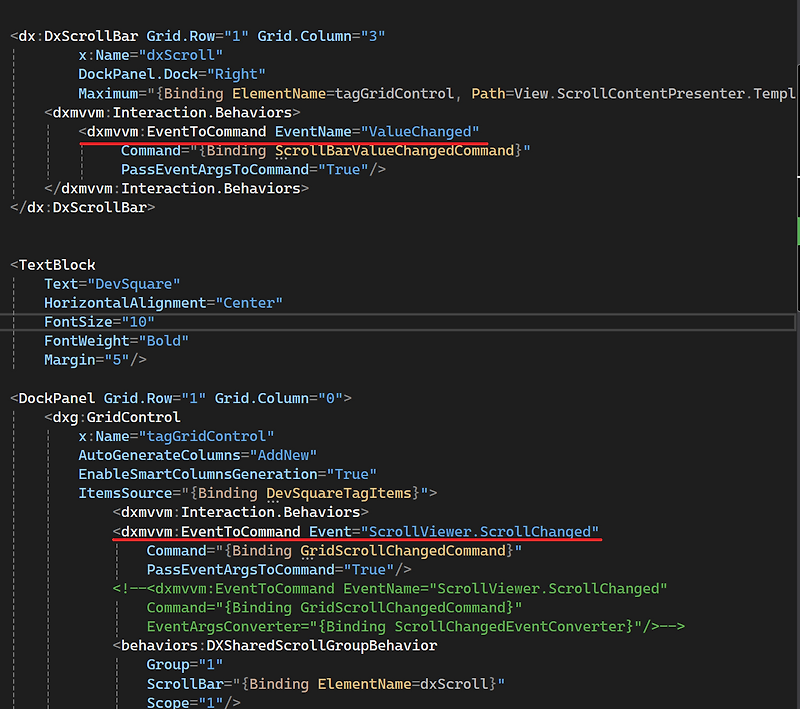 [DX_WPF] EventToCommand :: 기억상기용