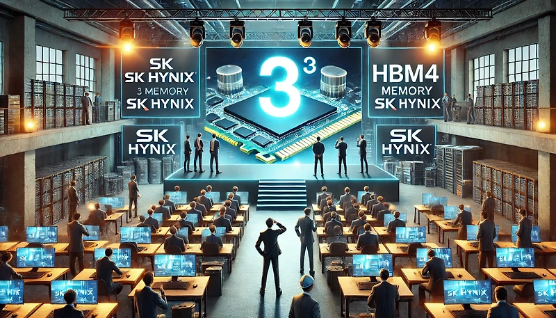SK하이닉스, AI 반도체 차기 모델 깜짝 예고…HBM4 출시 앞당겨질까