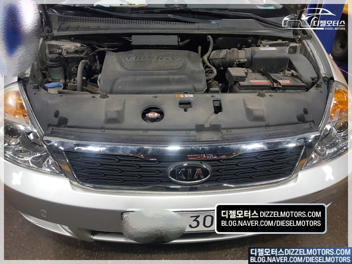 카니발/4종 클리닝 셋트 작업 방문-인젝터 클리닝,흡기 클리닝,밸브 클리닝,DPF 탈거 클리닝,BBN 카본 수소 클리닝