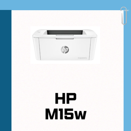 HP LaserJet Pro M15w 설명과 드라이버