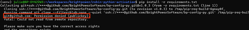 GitHub SSH "Permission Denied" Error