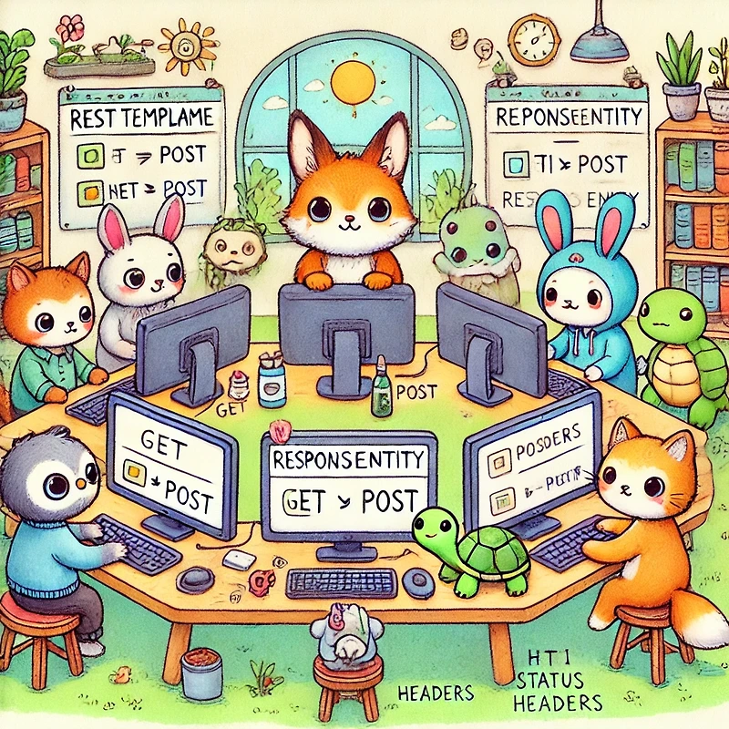 90. [ JAVA ] RestTemplate과 ResponseEntity의 차이와 활용법