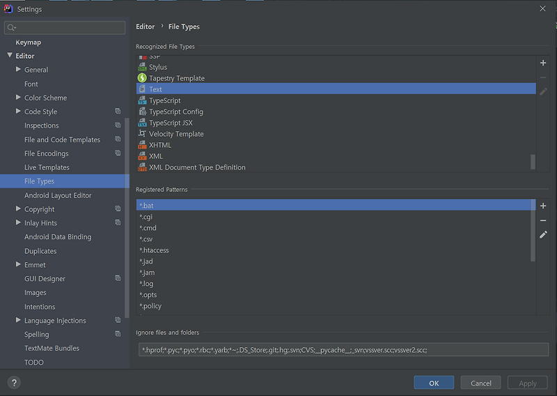 [IntelliJ] selected class file name mapped to not java file type