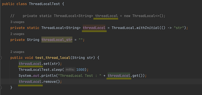[Java] ThreadLocal이란