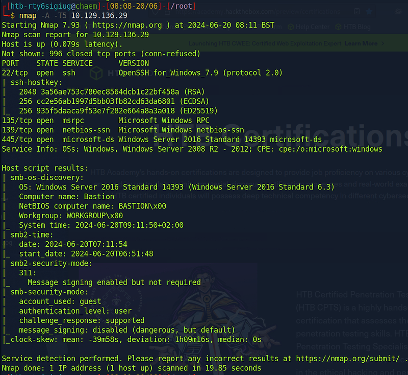 [HTB] Bastion - windows(easy)