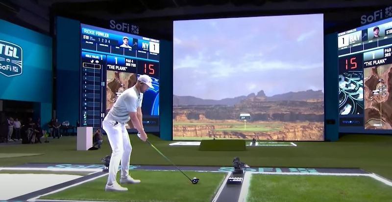 TGL 골프, PGA 실내 대형 스크린 리그 혁신