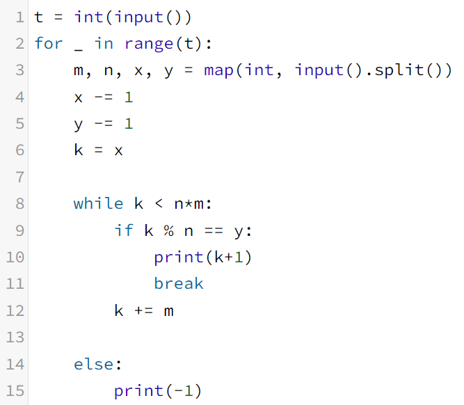 [백준] 6064 : 카잉달력 (Python 파이썬) — Anghoo's blog for ML