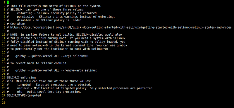 SELinux ①리눅스 엑세스 활성화, 비활성화(getenforse, setenforce)