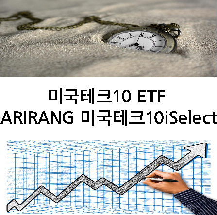 미국테크 ETF ARIRANG 미국테크10iSelect 배당금 및 종목분석