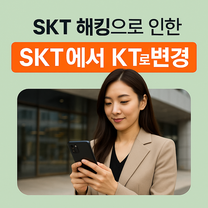 SKT에서 KT 변경 가이드 | 번호이동·위약금·지원금 총정리