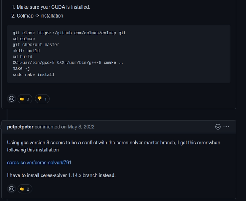 nerf-supervision github 설치하기