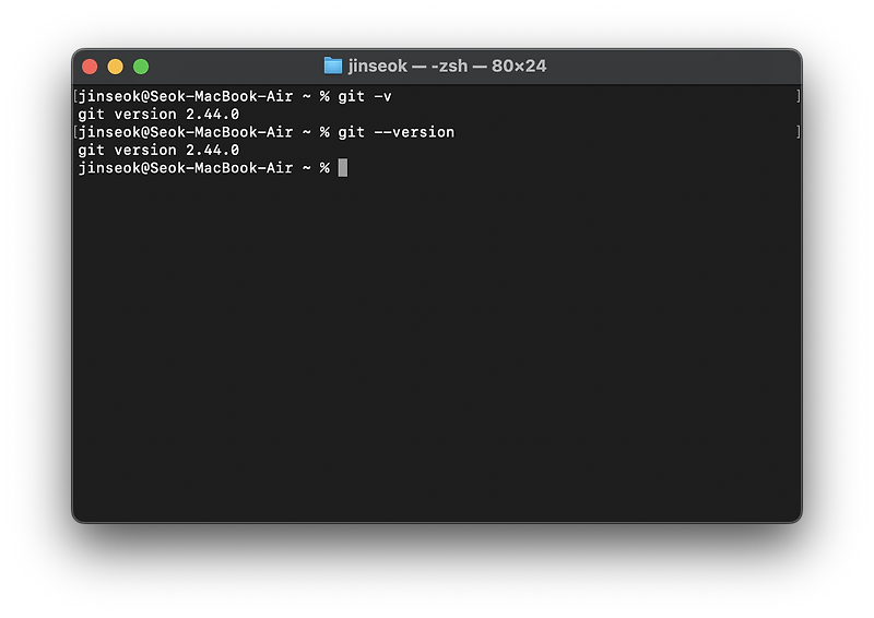git 저장소 생성 및 gitHub에 add, commit, push 해보기 — Seok DevLog