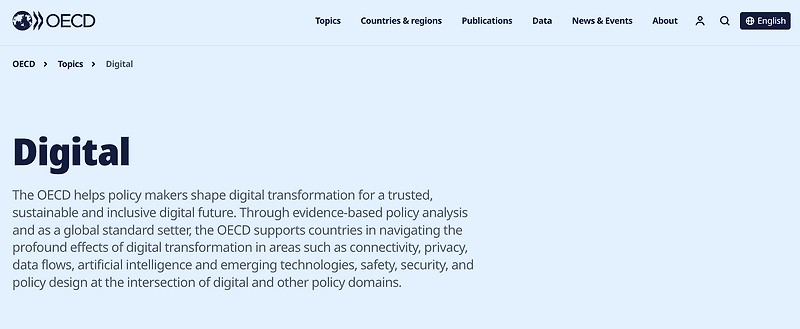 [OECD Topics] Digital