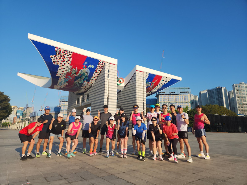 올림픽공원 일요달리기