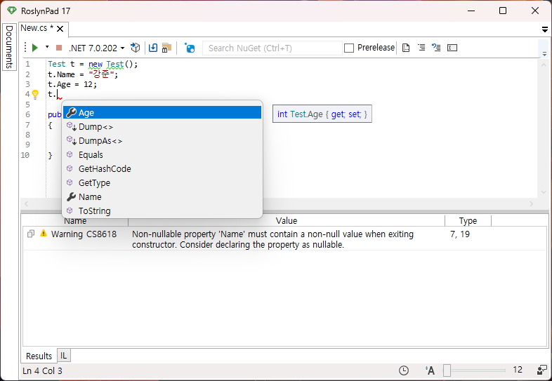 kjun.kr (kjcoder.tistory.com) :: [C#] C# Code Editor - roslynpad
