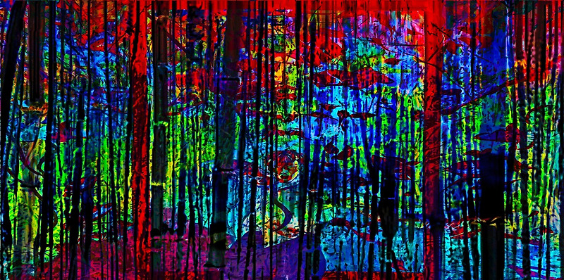 Culture Column and Visual Artist Abstract Painting Based on Visual Arts ...