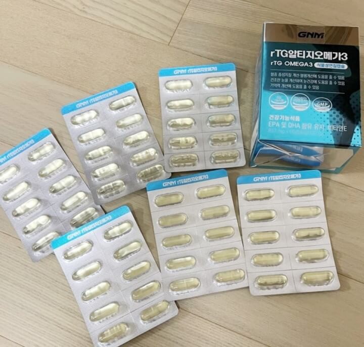 GNM rTG 알티지 오메가3 자연의 품격 추천 후기