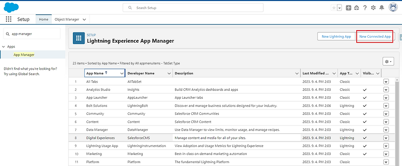 Postman 에서 Salesforce Interface 테스트