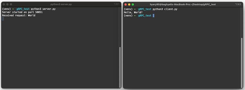 [python] gRPC 간단하게 구현해보기