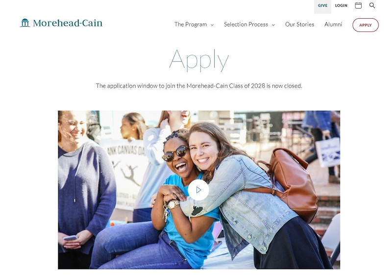 미국 대학 전액 장학금 모어헤드-케인(Morehead-Cain) 장학금