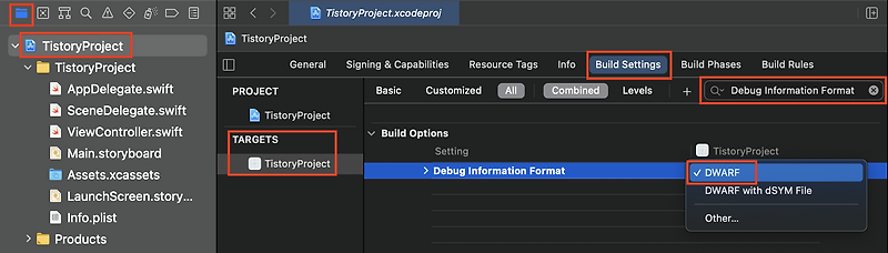 ERROR ITMS-90381 해결 방법 (Too many symbol files - DWARF with dSYM File)